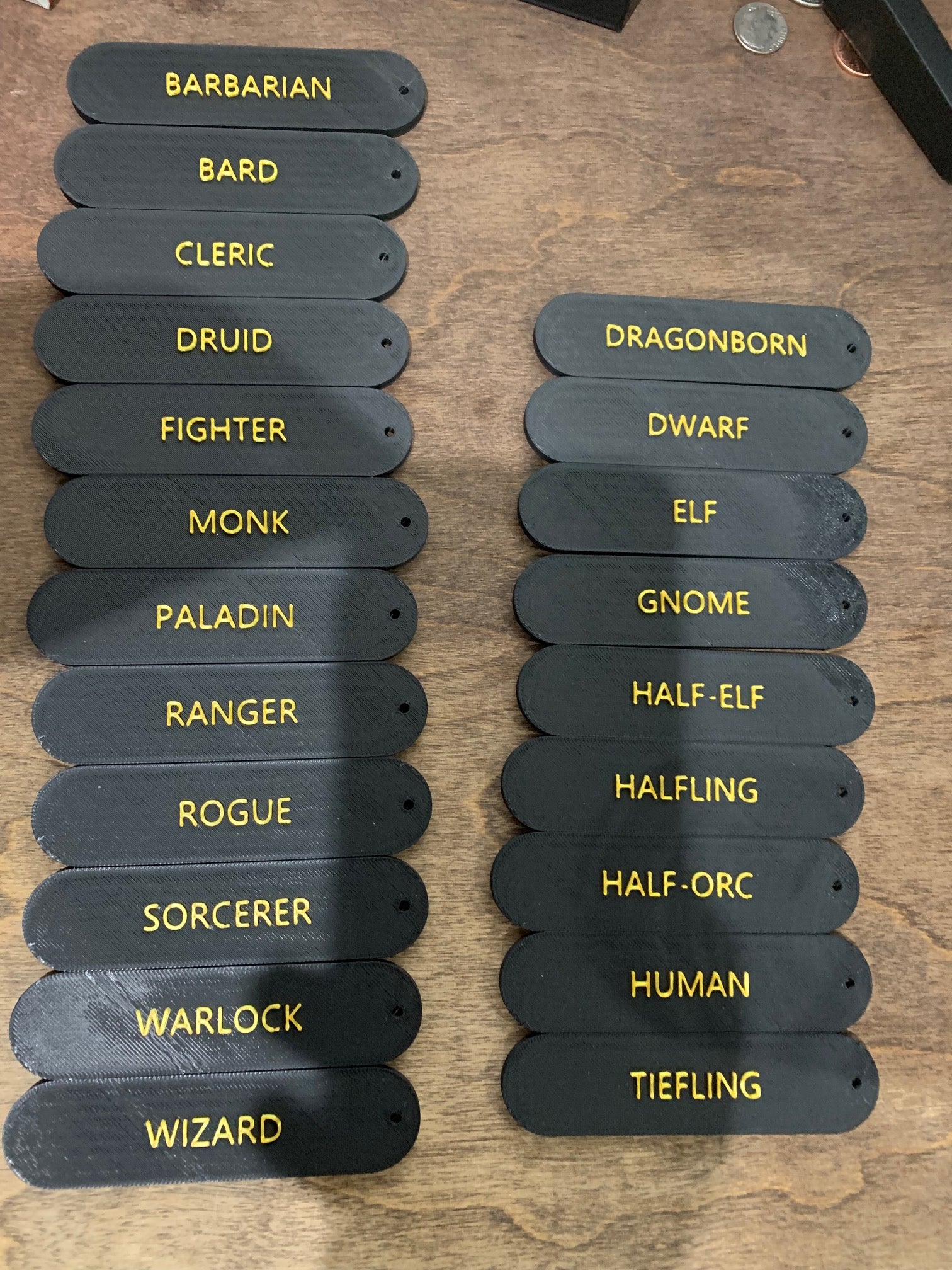 DND keychain – BIENUSA CUSTOM3D LLC